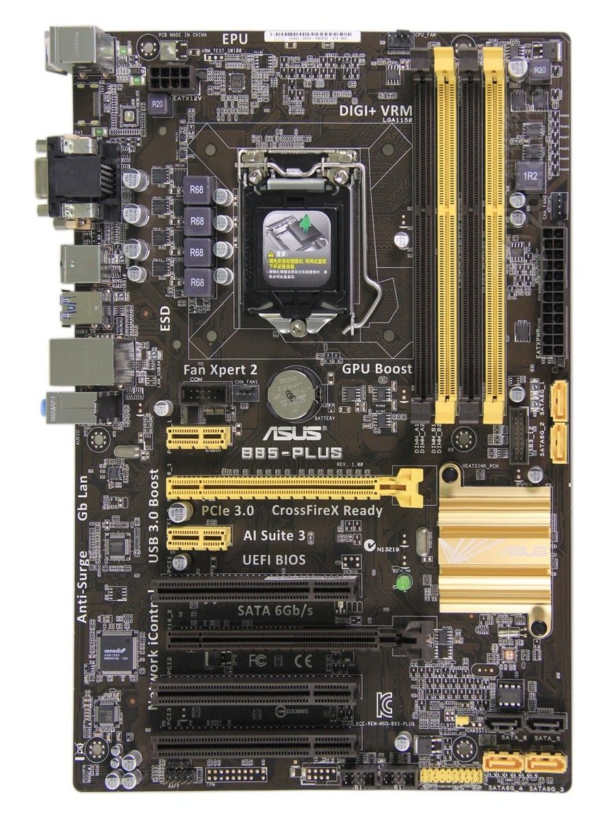 INTEL 1150/MAINBOARD/ASUS B85-A/Gen4-5 | Lazada.co.th