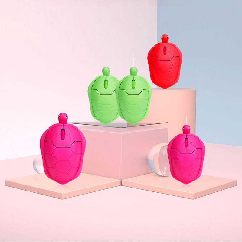 หนูรูปเต่า turtle shaped mouse เมาส์แบบมีสาย เมาส์ไร้สาย เมาส์ที่ ...