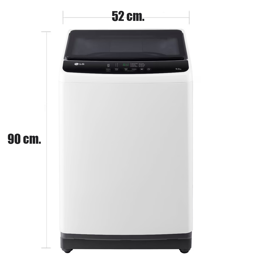 LG เครื่องซักผ้าฝาบน ขนาด 8 KG. รุ่น T2108NT1W สีขาว - Dpoint Premiere ...