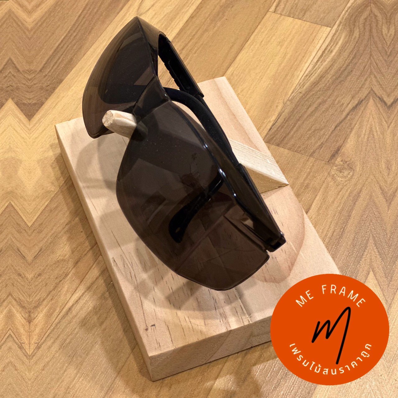 Genuine pine wood glasses Holder - MixASale