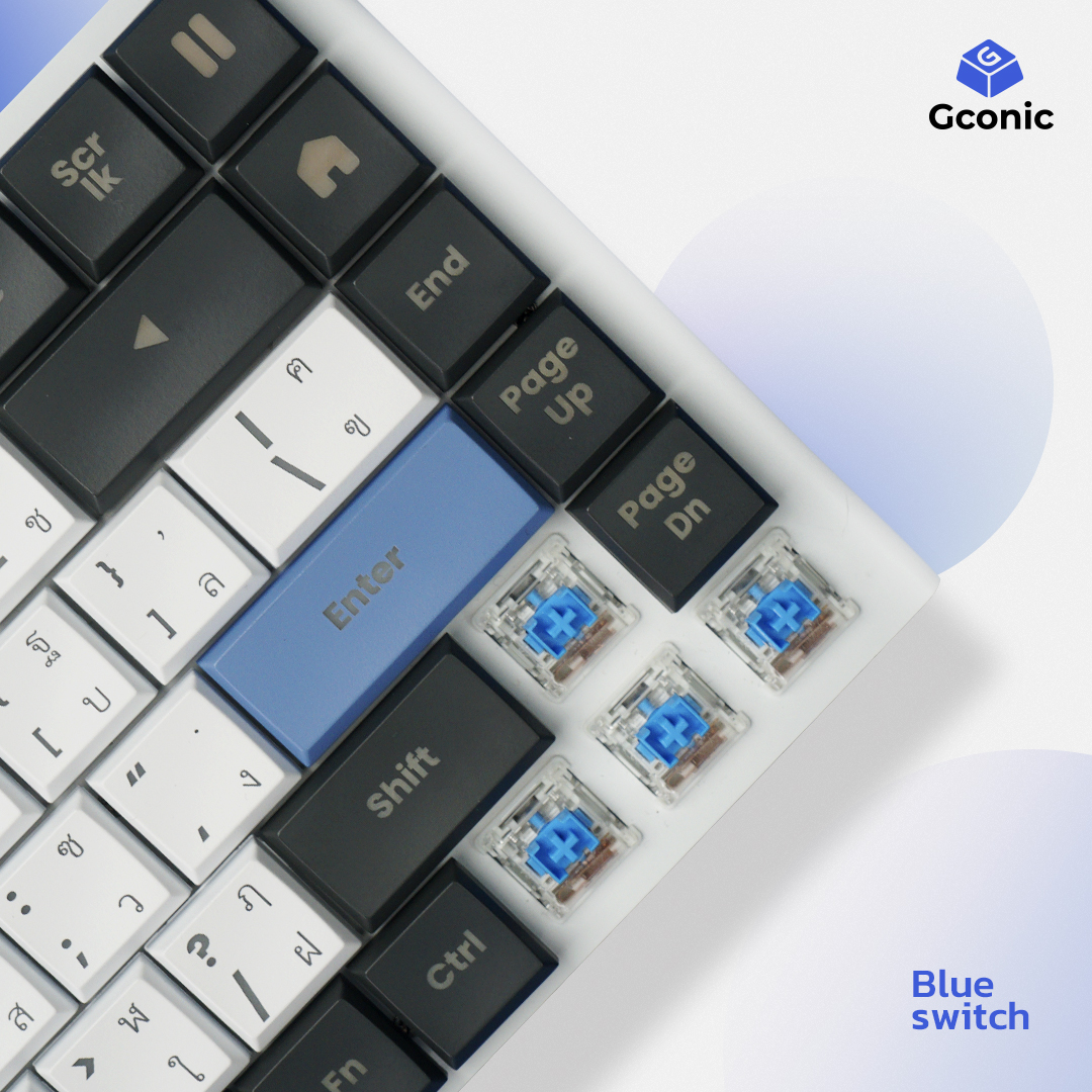 Gconic A75 Low-Profile Keyboard | Lazada.co.th