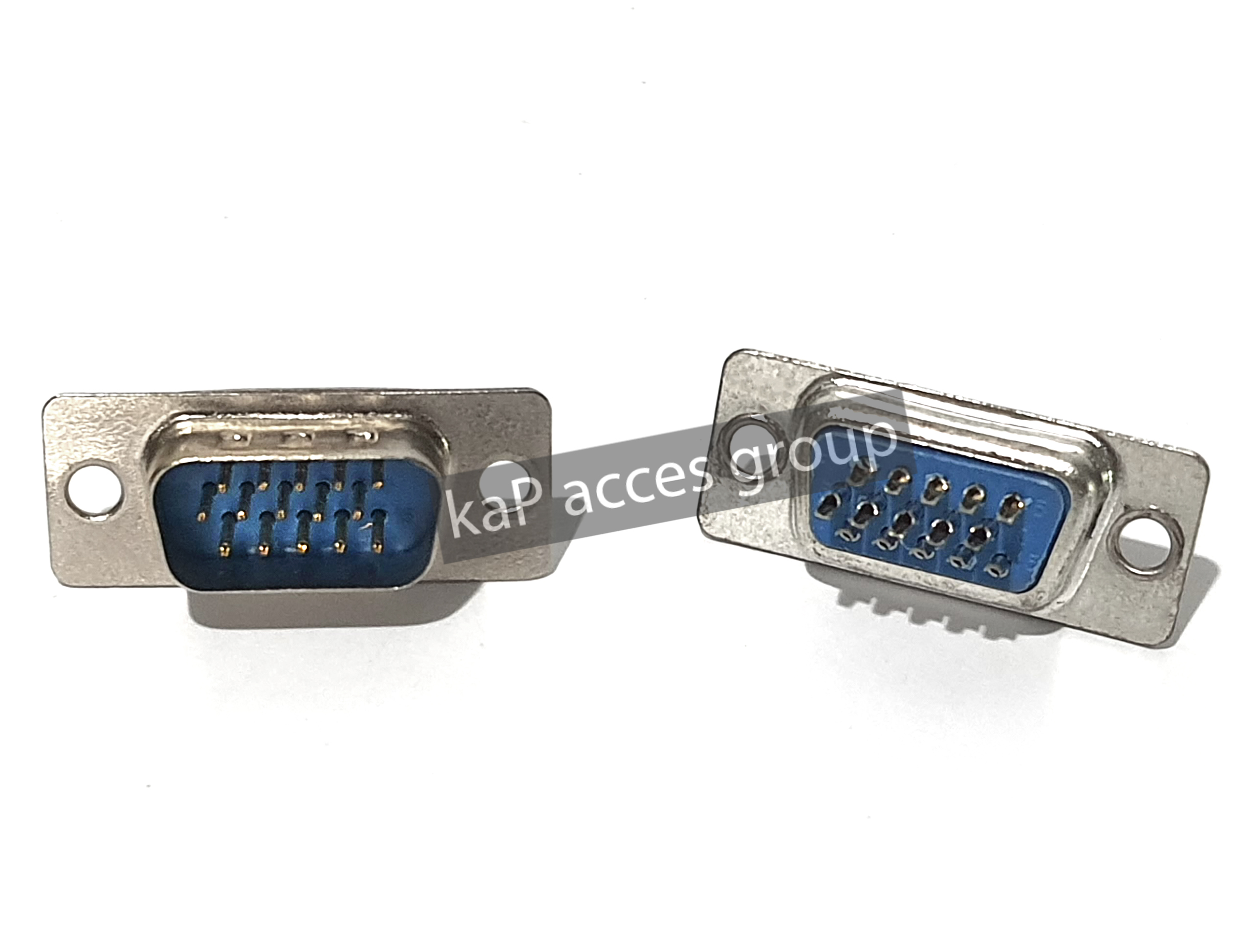 หัววีจีเอ VGA 15 pin ซีเรียล DB9 RS232 9pin DSub แบบบัดกรีเข้าสาย ทำหัว ...