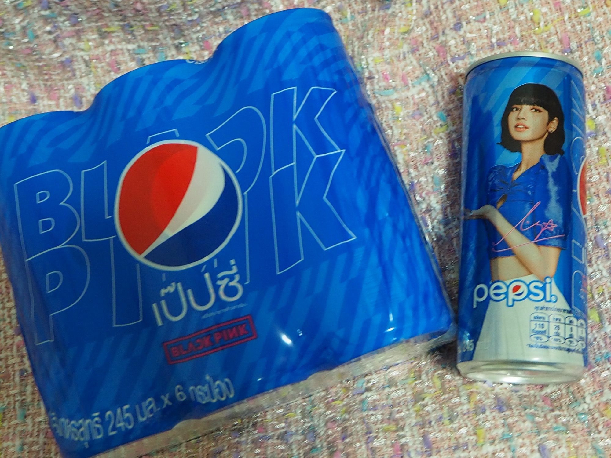 Pepsi X BLACKPINK #LISA 245ml. - Jejoo_Yoojin - ThaiPick