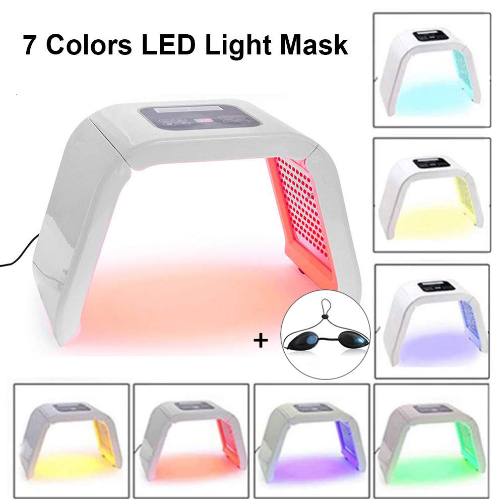 4 or 7colors LED Facial PDT Lighting Facial Tools Upgrade Photon ...