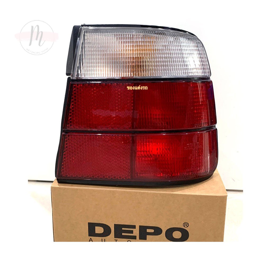 DEPO ไฟท้าย BMW E34 ขาวแดง มีขั้วไฟ(ลด50% )(ส่งฟรี)(พร้อมส่ง ...
