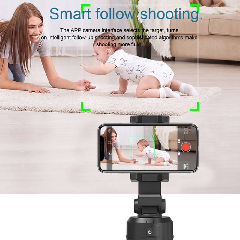 AI 3 in 1 Auto Smart Follow Selfie Stick Portable 360 Degree Rotation ...