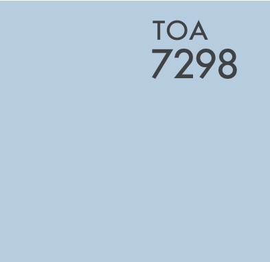 TOA Paint SuperShield เนียน ภายนอก (1/4กล. , 1กล. , 2.5กล. )( เฉดสี น้ำ ...