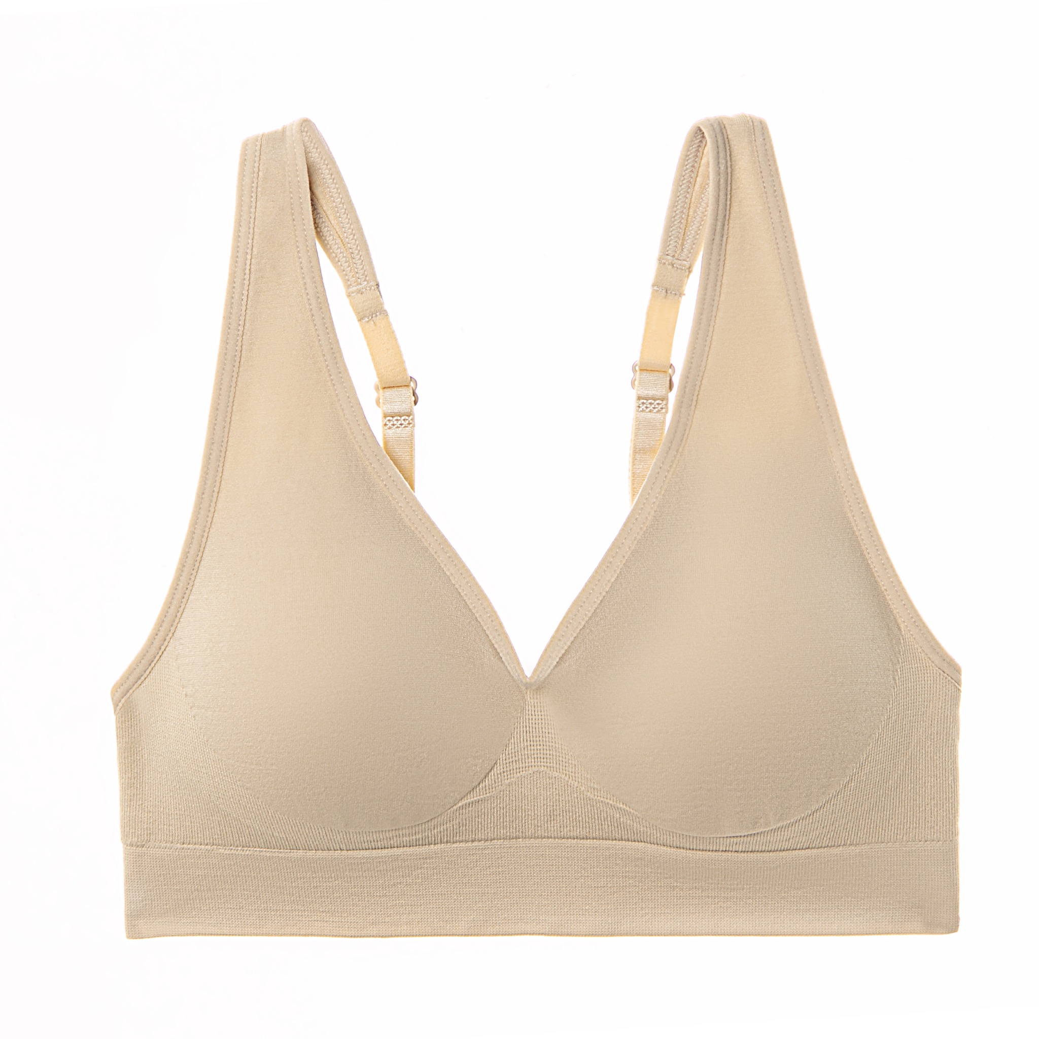 สุดคุ้ม 6 ตัว Cherilon Slim Bra เชอรีล่อน เสื้อชั้นใน บราไร้โครง คอวี กว้างเพรียว อกสวย เก็บทรง ...