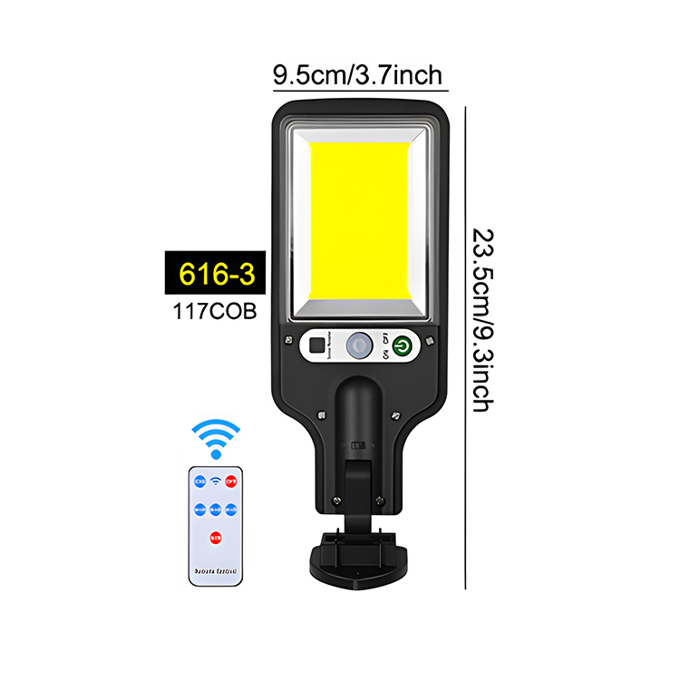 MLS LED ไฟถนนโซล่าเซล Solar Light IP65 การเหนี่ยวนำการควบคุมระยะไกล ...