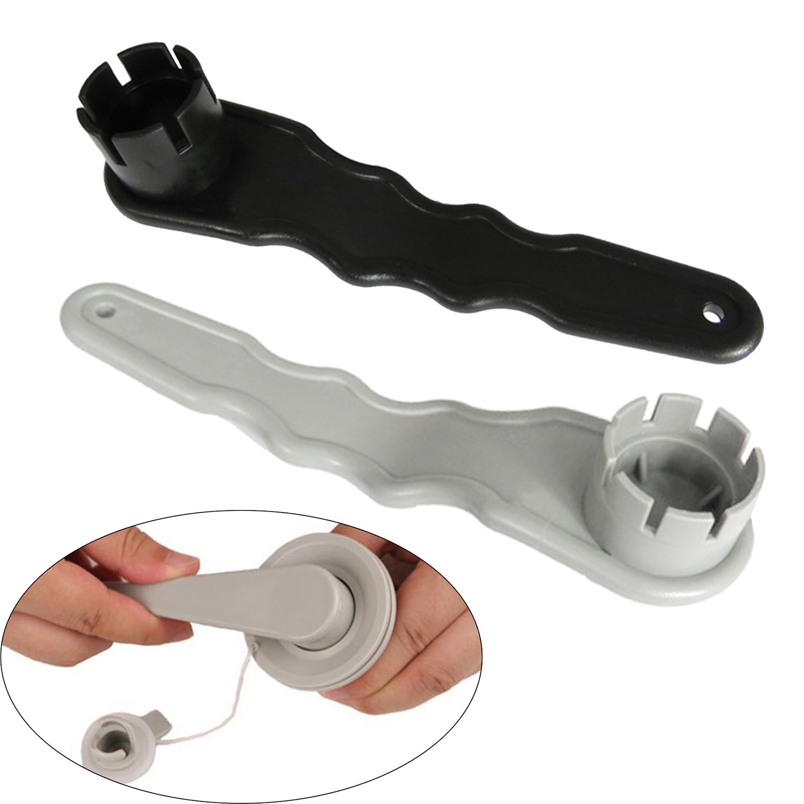 Deluxe PVC Air Valve Key 8 Nut Tensioner for Inflatable Boat Kayak ...