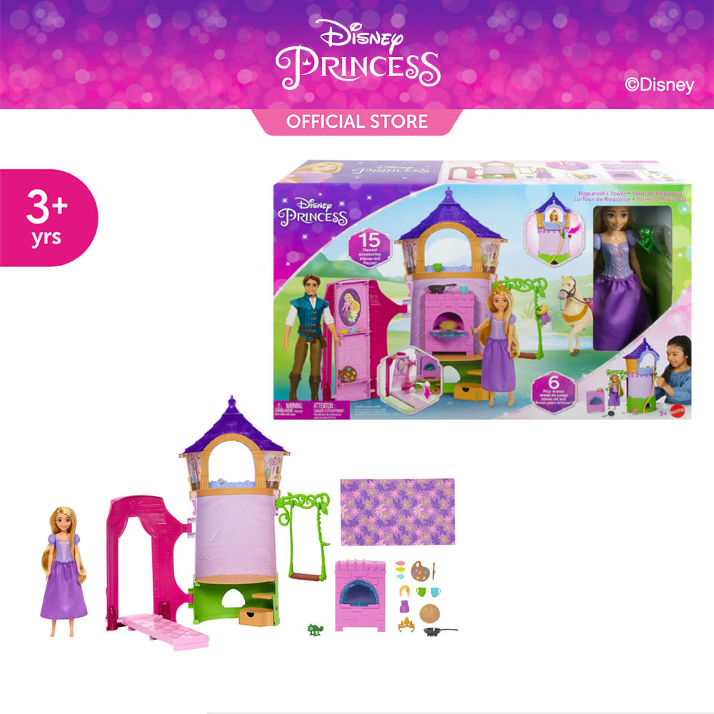 Disney Princess Rapunzel's Tower Playset ดิสนีย์ ปริ้นเซส เพลย์เซตหอคอย ...