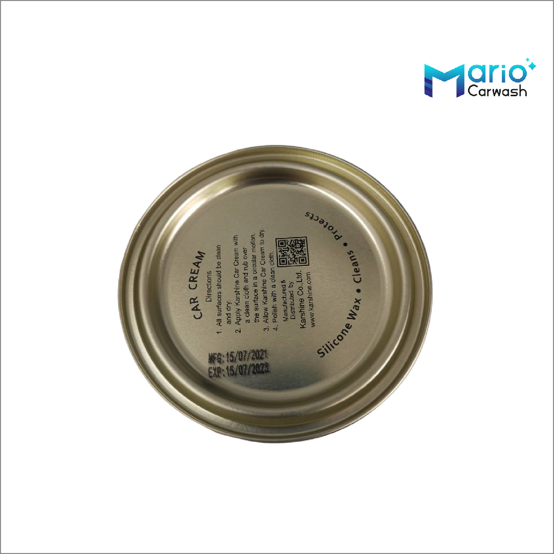 Karshine Car Cream Silicone Wax Clean Protects คาร์ชายน์ คาร์ครีม ...