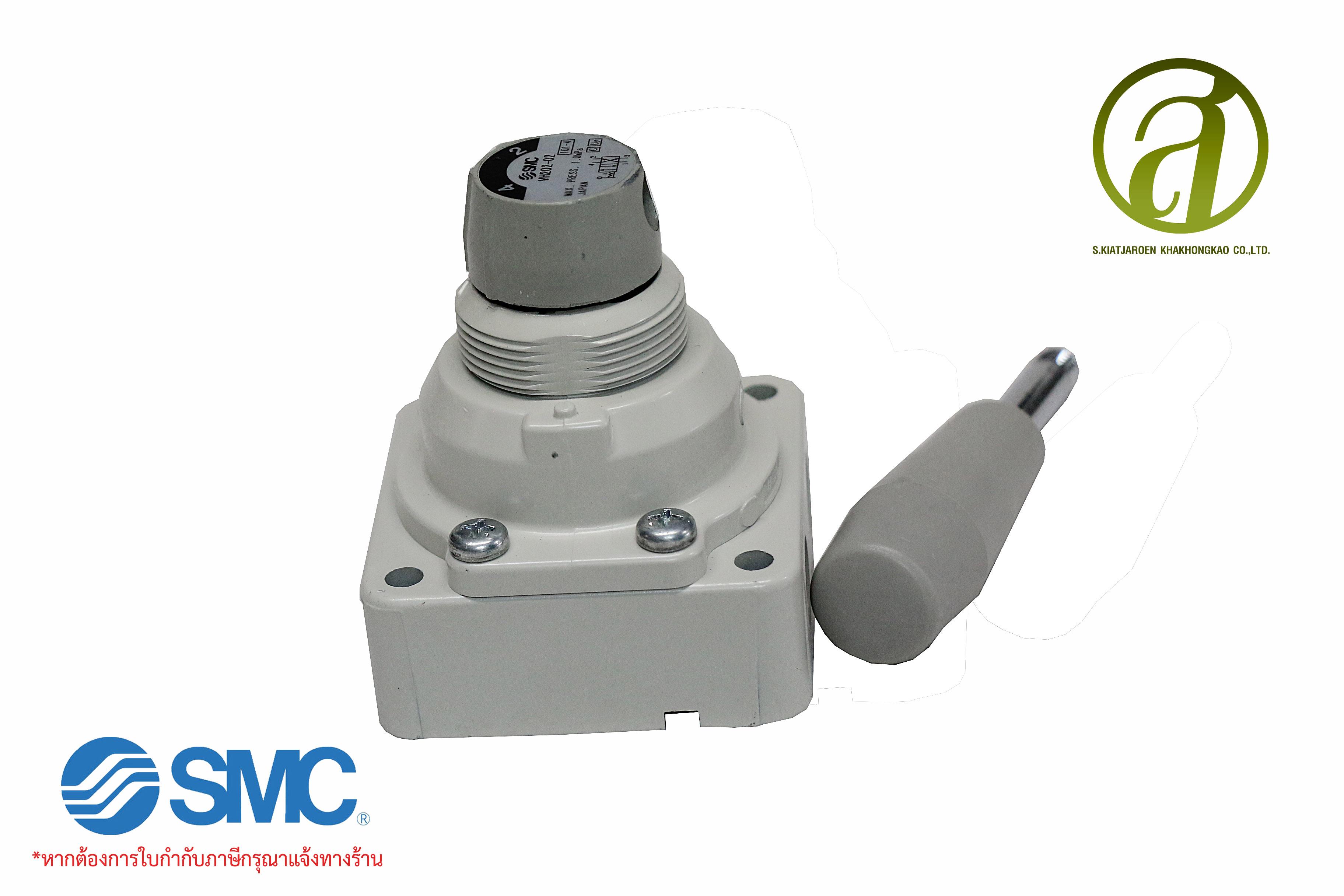 SMC Hand Valve แฮนด์วาล์ว 1/4 pt รุ่น VH202-02 - S.KIATJAROEN KHAKHONGKAO - ThaiPick