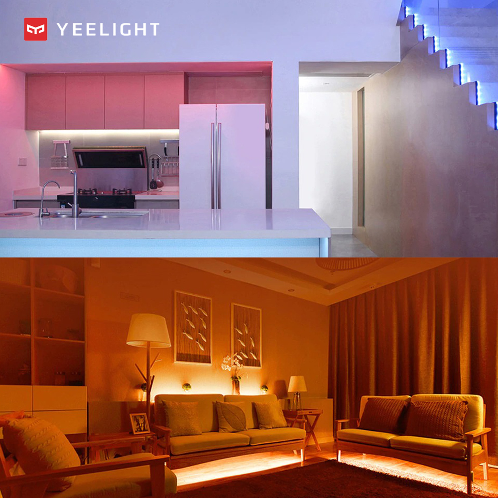 Yeelight Smart Light LED Strip 1S 2 ( 2m ) ไฟเส้นแอลอีดีอัจฉริยะ LED ไฟตกแต่ง เปลี่ยนสีได้ ...