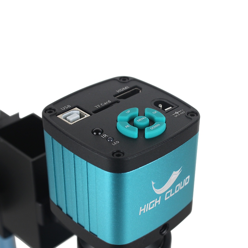 48MP 1080P 4K HDMI USB Industrial Digital Video Microscope Camera Zoom ...