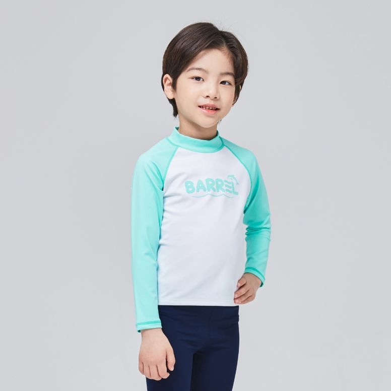BARREL KIDS ESSENTIAL RASHGUARD 01 - ชุดว่ายน้ำเด็ก - Barrel - ThaiPick