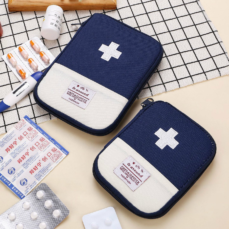 Mini Outdoor First Aid Kit Bag Portable Travel Medicine Package ...