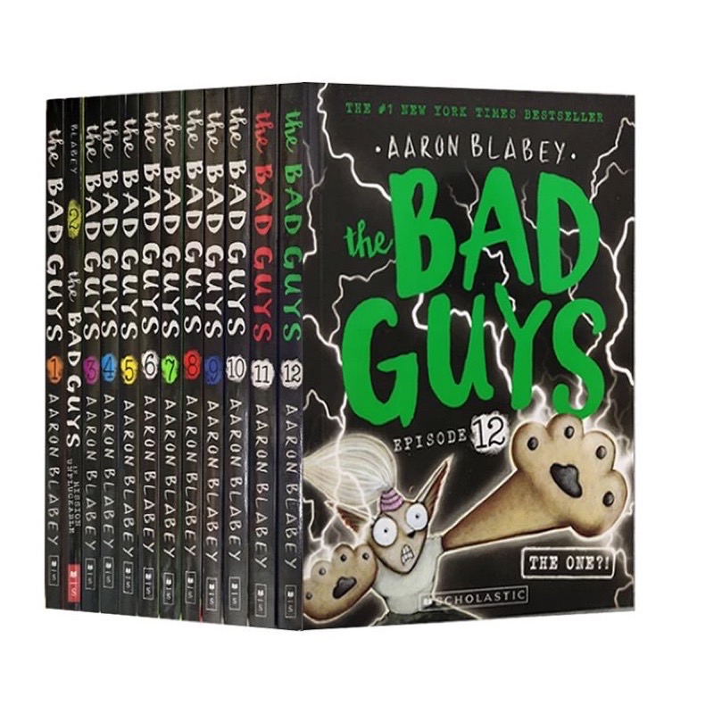 Bad Guy 1-14 Books Set ,In Stock🚛Scholastic The Bad Guys Episode 1-12 ...
