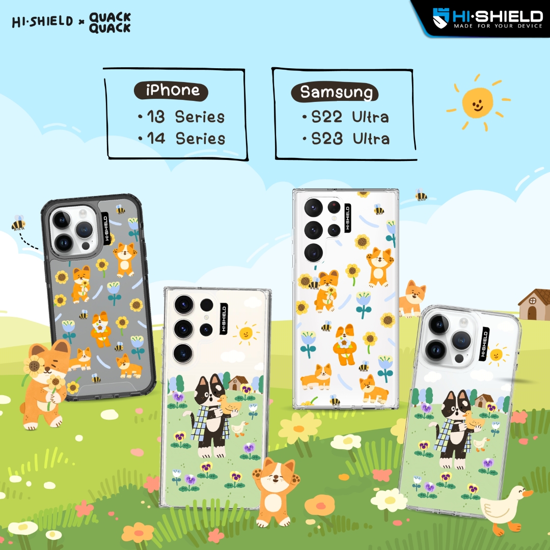 HI-SHIELD Stylish เคสใสกันกระแทก iPhone รุ่น Quack2 เคส iPhone14เคส ...