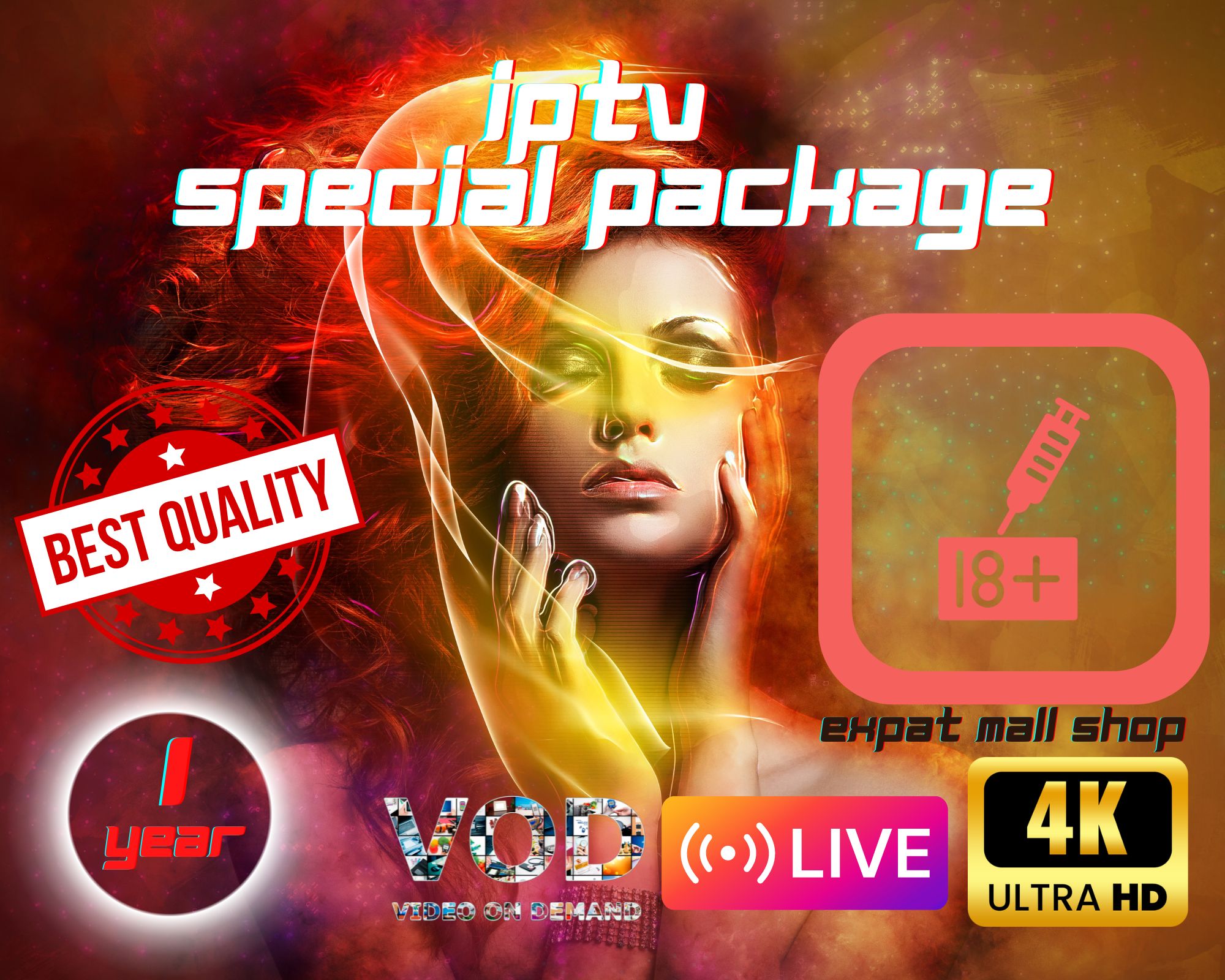 ขายดี!! IPTV Package 1 Year *Free TV BOX* IPTV Package Watch online TV around the world up to ...