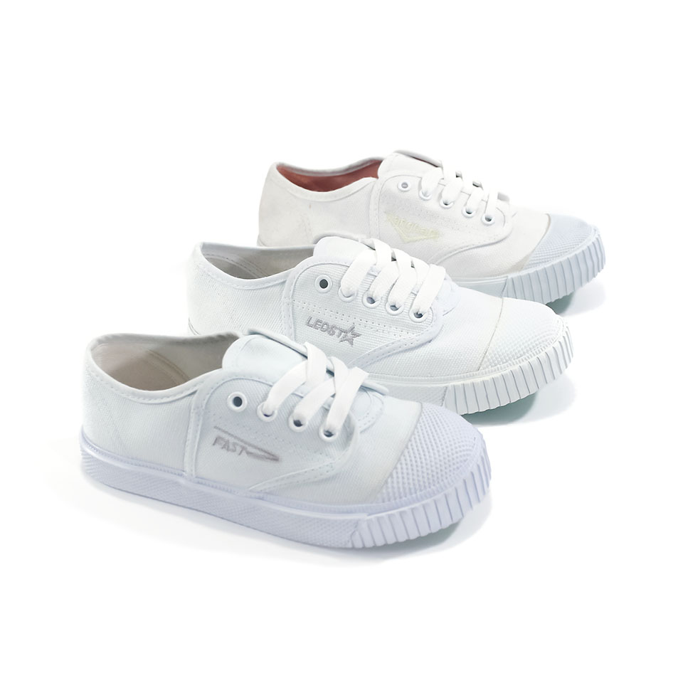 MASHARE รองเท้านักเรียน รองเท้าผ้าใบนักเรียน มาแชร์ รุ่น M205 สีขาว ส่ง ...