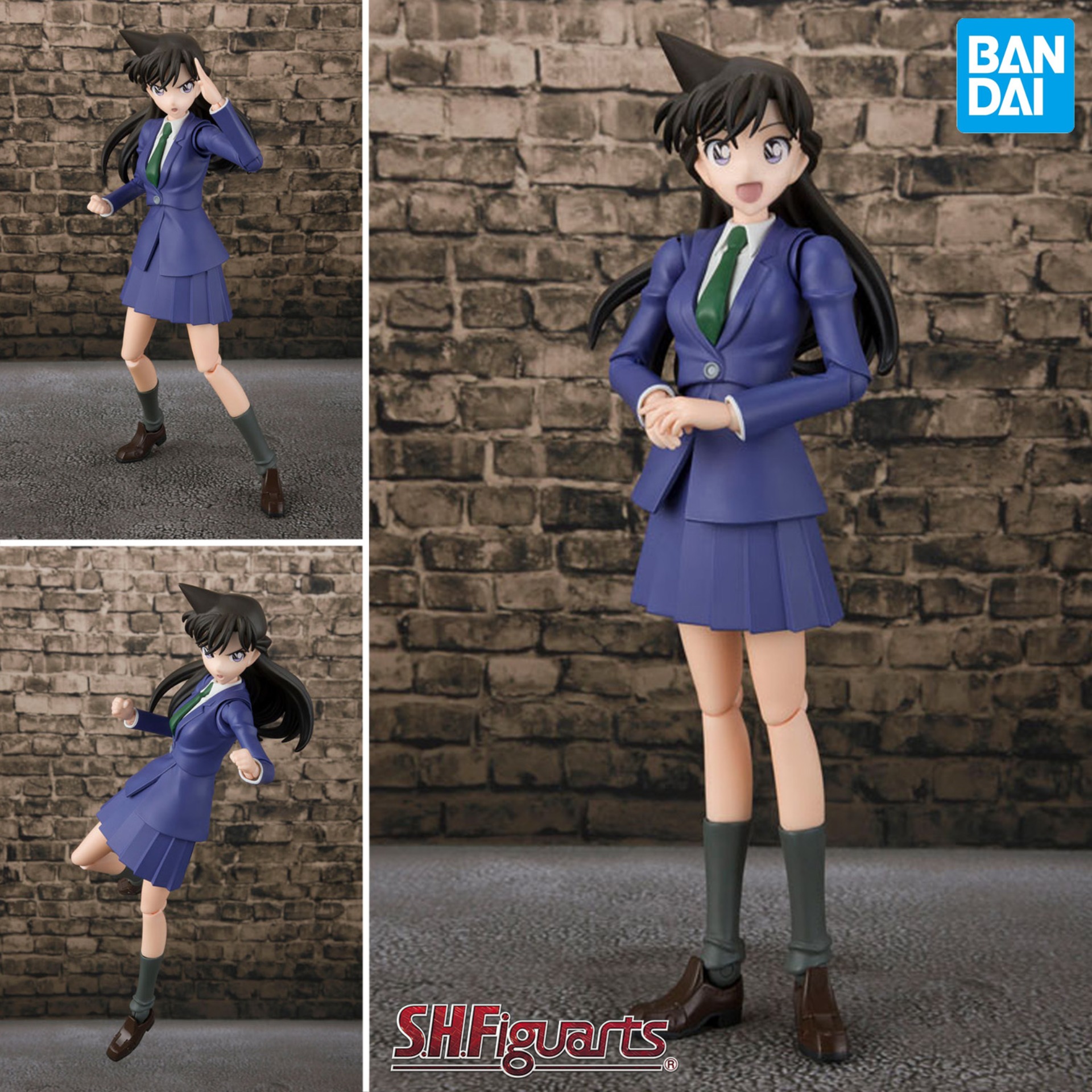 Model โมเดล งานแท้ 100% Bandai S.H.Figuarts จากการ์ตูนเรื่อง Detective ...
