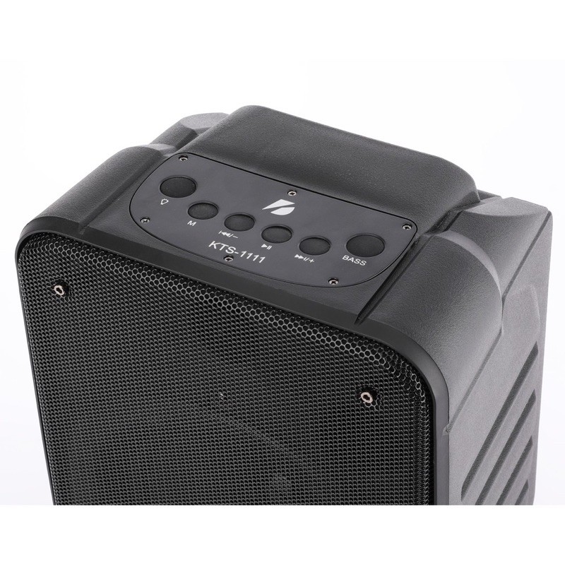 ส่งฟรี…!!ลำโพงบลูทูธแถมไมค์+รีโมท+สายชาร์จ KTS-1111 ลำโพงดอกใหญ่ 6.5 ...