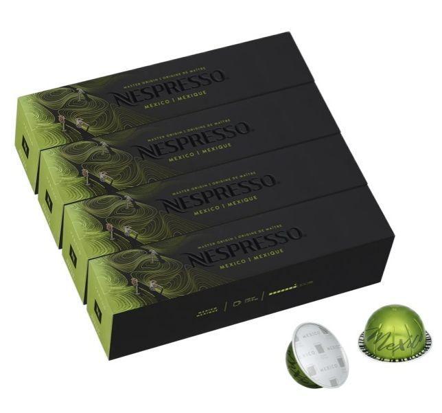 NESPRESSO Vertuo Master Origin MEXICO Coffee Capsule เนสเพรสโซ เวอทูโอ้ ...