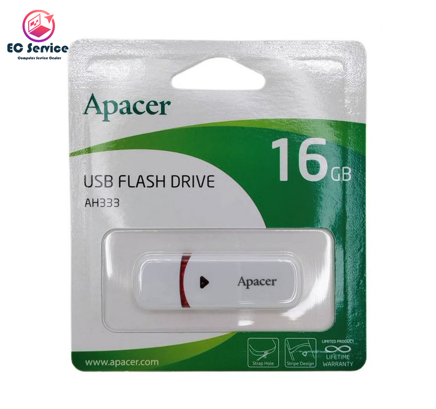 EC Service APACER Flash Drive AH333 แฟรชไดร์ฟ ขนาดความจุ 16 GB 32 GB 64 GB จัดเก็บไฟล์งาน ภาพ ...