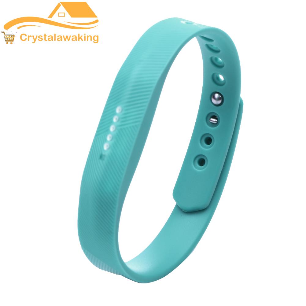 Silicone Wrist Band Strap For Fitbit Flex 2 Smart Watch (Teal) - intl ...