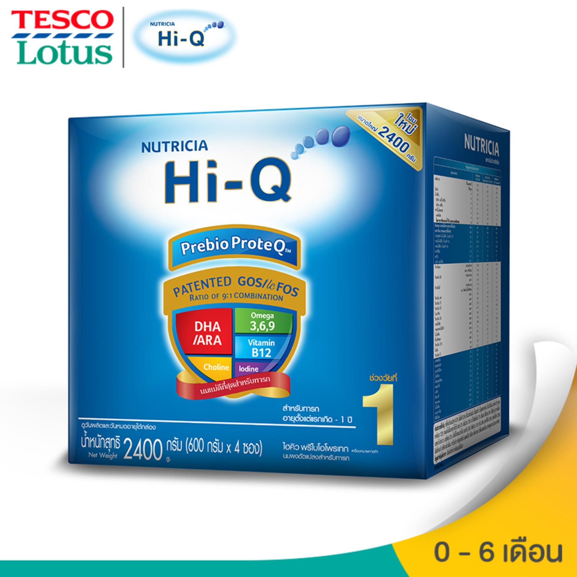 HI-Q ไฮคิว H.A.1 นมผงสำหรับทารกที่เสี่ยงต่อการแพ้นมวัว ช่วงวัยที่ 1 400 ...