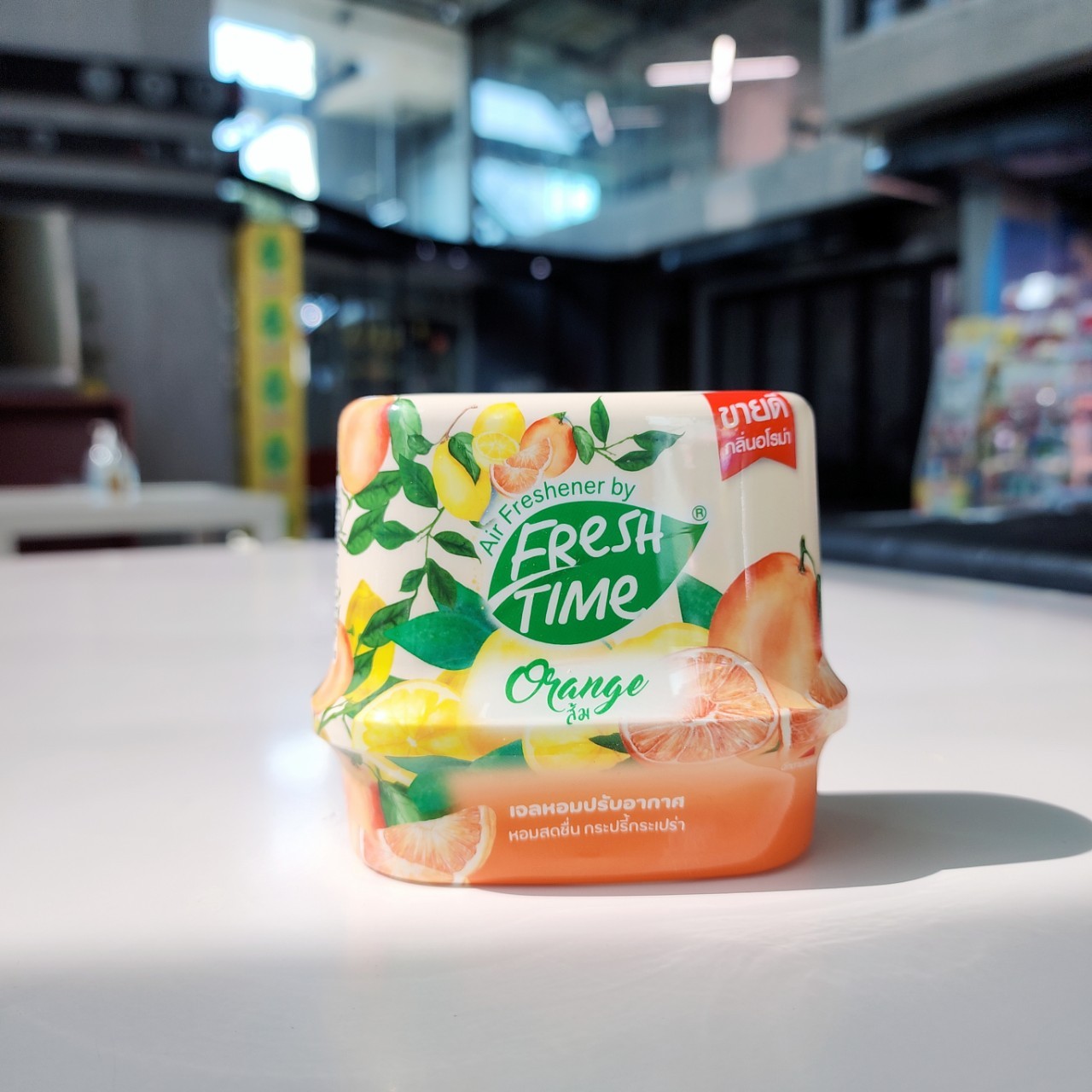 ขายดีมาก FreshTime เจลหอมปรับอากาศ ขนาด 180g. มีให้เลือก 3 กลิ่น หอมมาก ลาเวนเดอร์ ส้ม ไวท์โรส ...