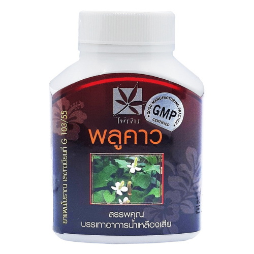 ไผ่เงิน สมุนไรพลูคาว 300 mg 100 แคปซูล | Lazada.co.th