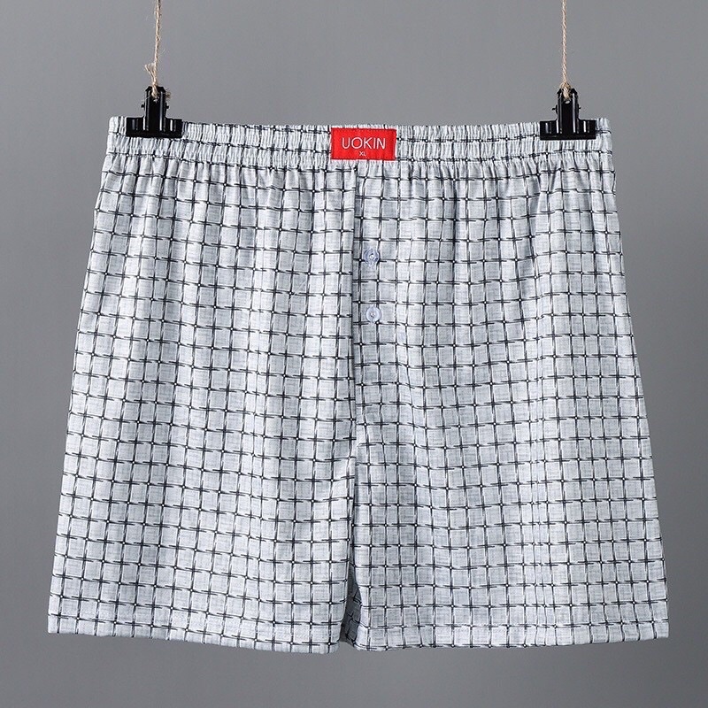 กางเกงในชาย กางเกงซับในผู้ชาย บ๊อกเซอร์ผู้ชาย XL-2XL แบร์น UOKIN เนื้อ ...