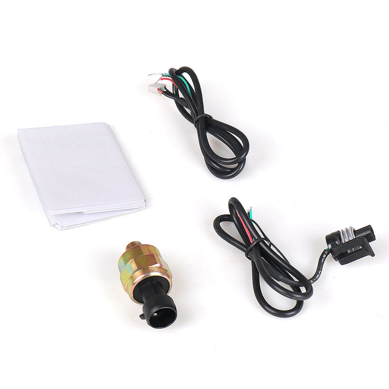 Dyno Racing 2 Inch 52mm Digital Pointer 7 Color LED 0-100 Psi Oil ...