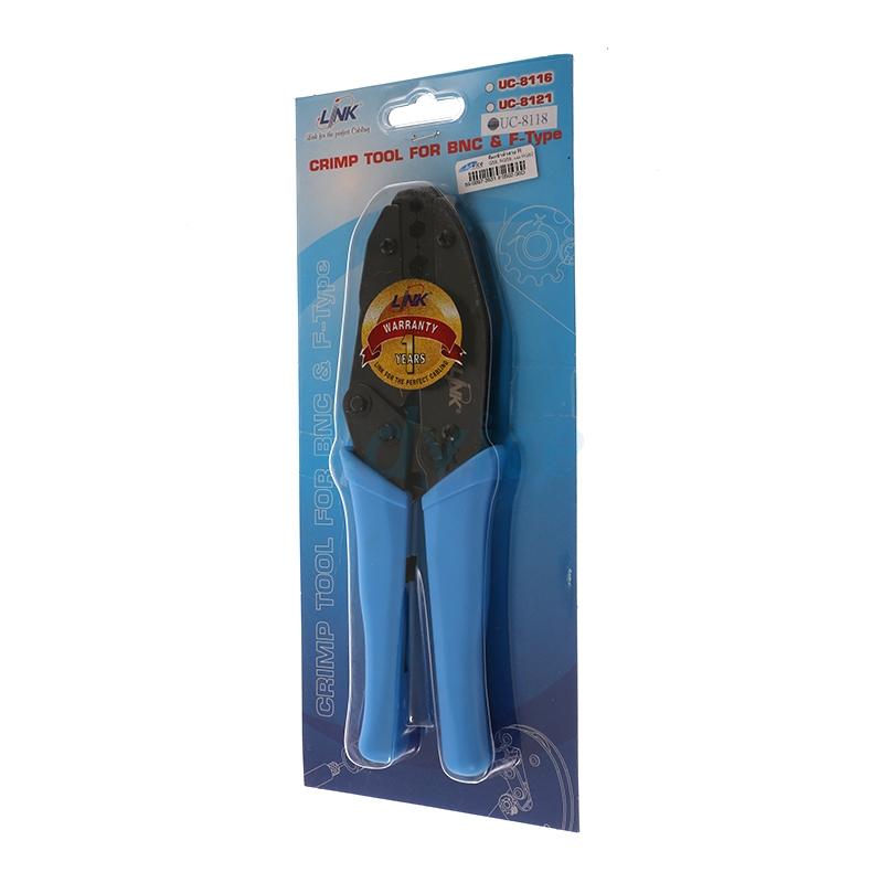 คีมเข้าหัวสาย RG58, RG59, และ RG62 LINK (UC-8118) อะแดปเตอร์และสายเคเบิ้ลสำหรับคอมพิวเตอร์และ ...