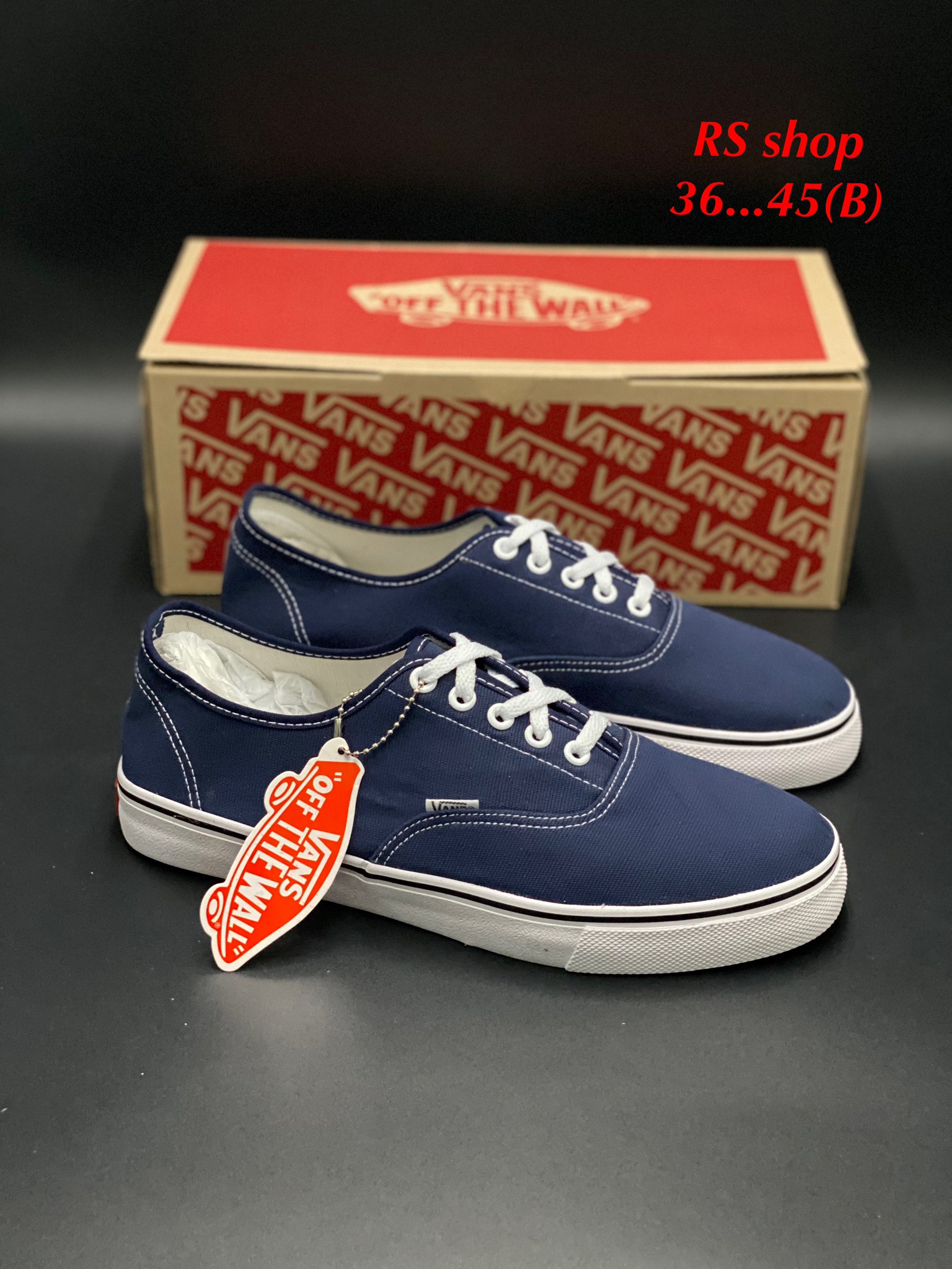 รองเท้าvans Authentic Classic มี 2 สี Size 36 45 B รองเท้าแฟชั่น