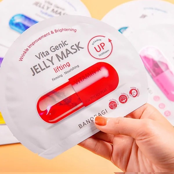 ยกกล่องมาร์ค BANOBAGI Vita Genic Jelly Mask #banobagi (1 กล่อง) - MixASale