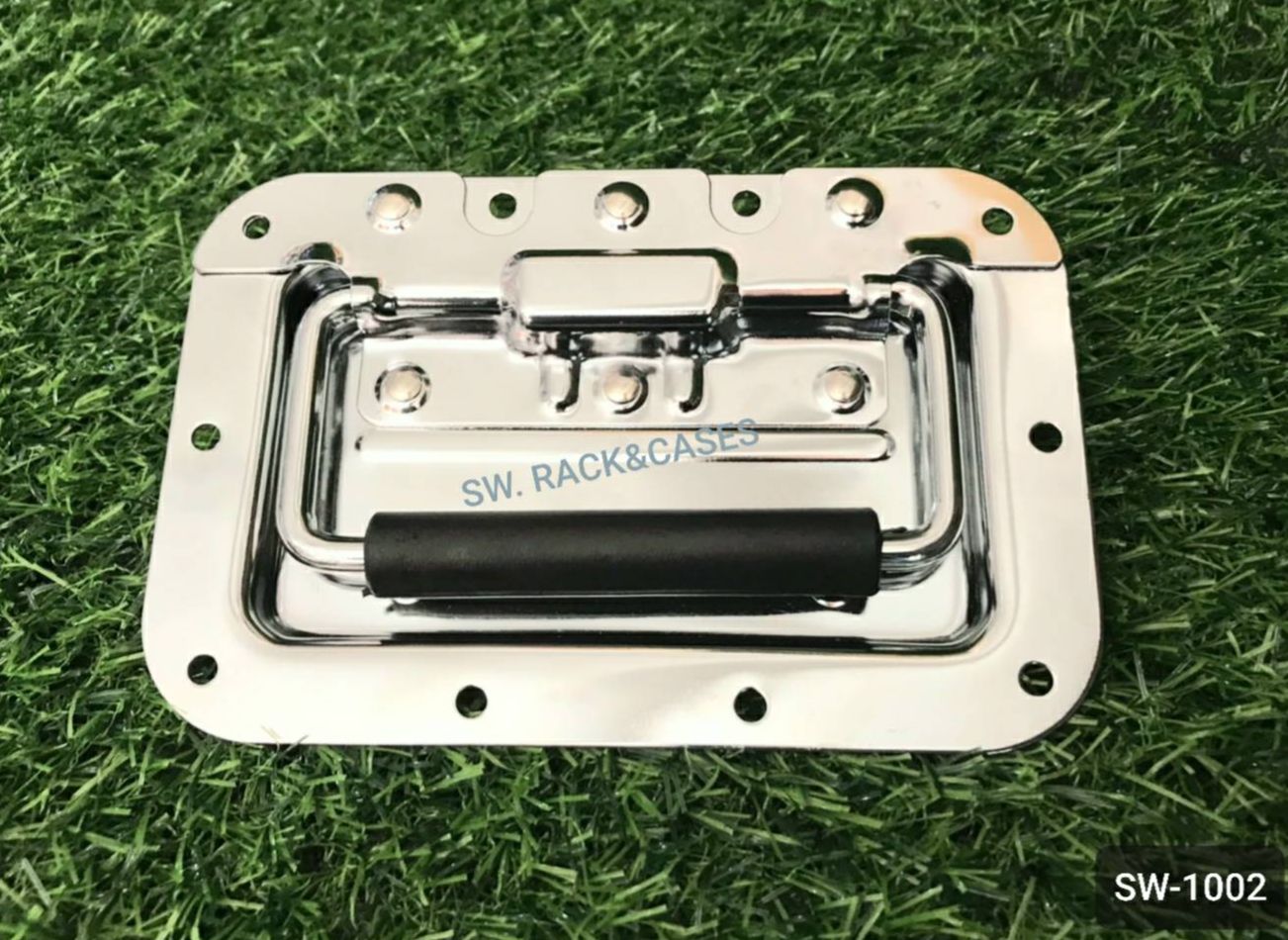 มือจับสปริง (ราคาต่อแพ็คจำนวน 4 ตัว) SW-1002 หูจับตู้ หูหิ้วกล่องแร็ค มือจับสปริง ขนาด 4x6นิ้ว ...