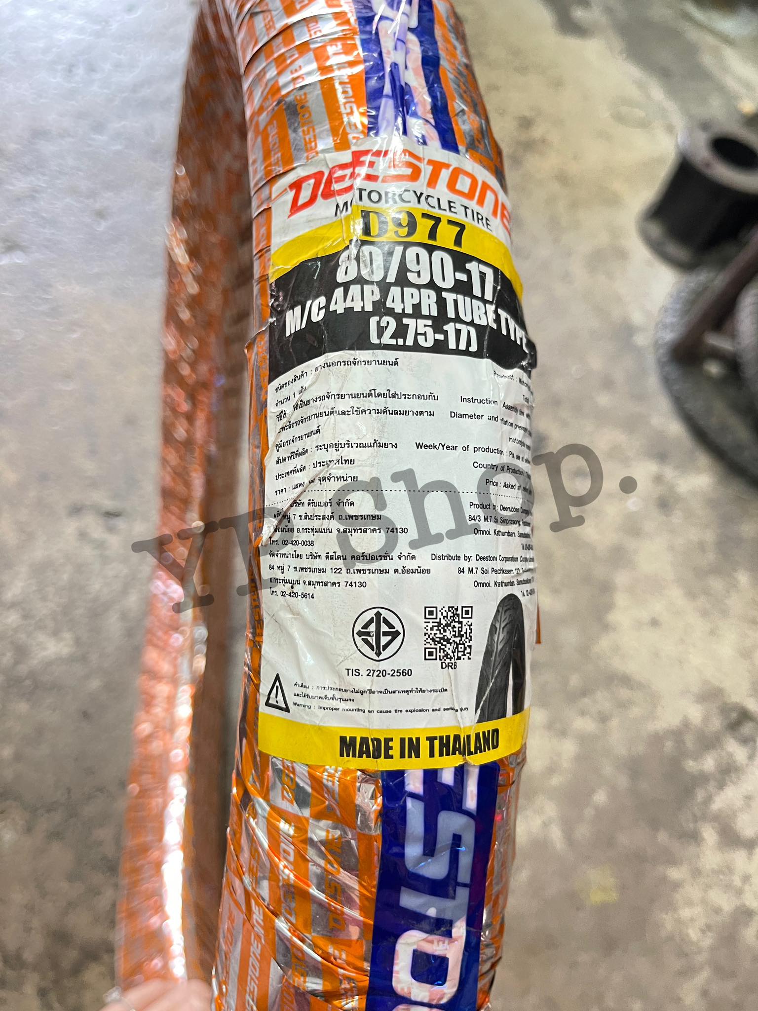 DEESTONE ดีสโตน ยางนอกมอเตอร์ไซค์ ลายไฟ D977 ครบเบอร์ ยางไทย เนื้อดี มาตรฐานโรงงานไทย ราคาเพื่อ ...