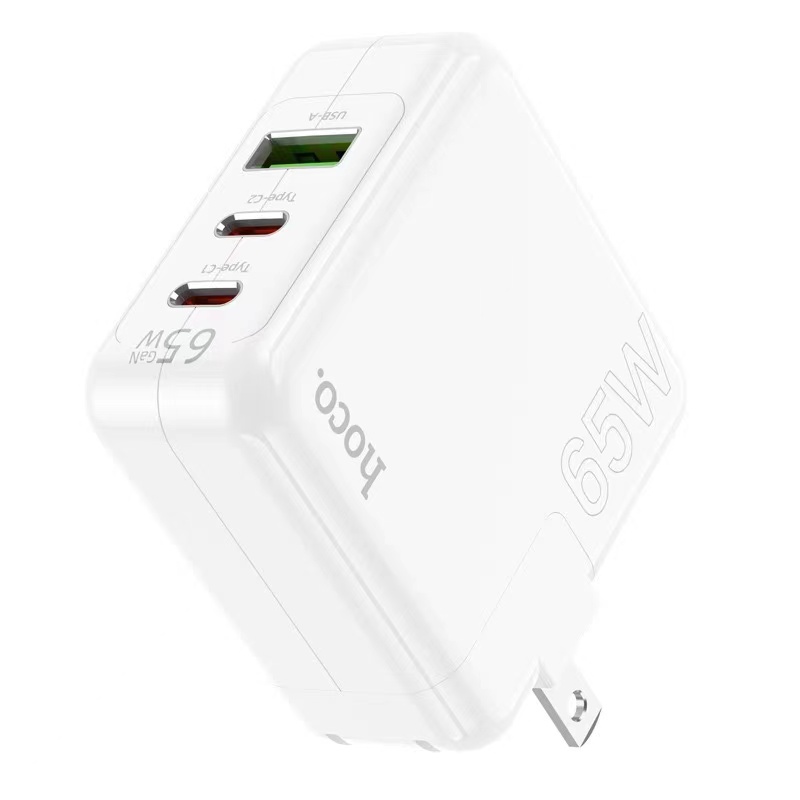 Hoco C115 หัวชาร์จ PD65W QC x1 Type-C x2 Dual Port 2PD (2C) Fast Charger Set - Remax Pantip ...