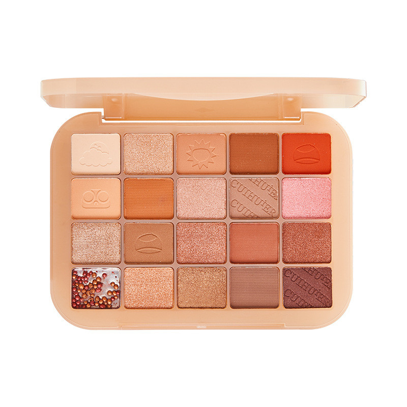 Chestnut 20 Colors Eyeshadow Palette Matte Shimmer Earth Color ...