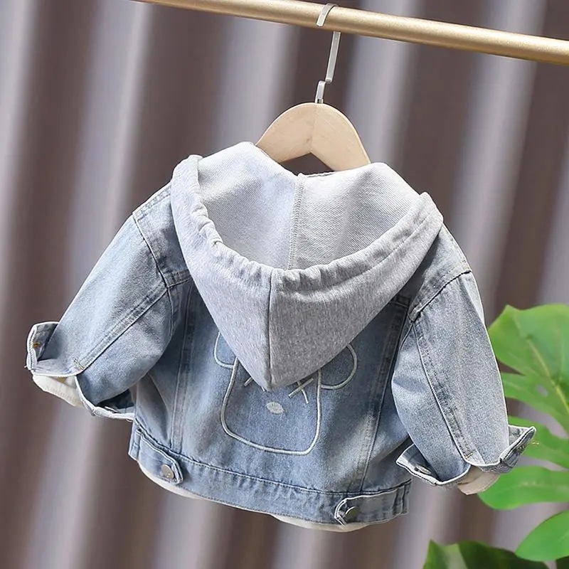Boys Jacket Baby Girls Denim Jacket Jeans 2021 Spring Autumn Children's ...