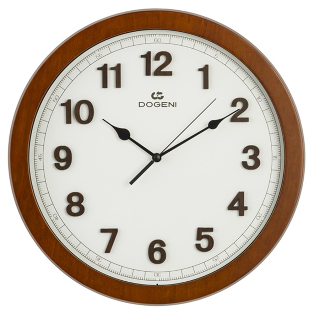 DOGENI นาฬิกาแขวน นาฬิกาแขวนผนัง นาฬิกาติดผนัง นาฬิกาแขวนไม้ รุ่น ...