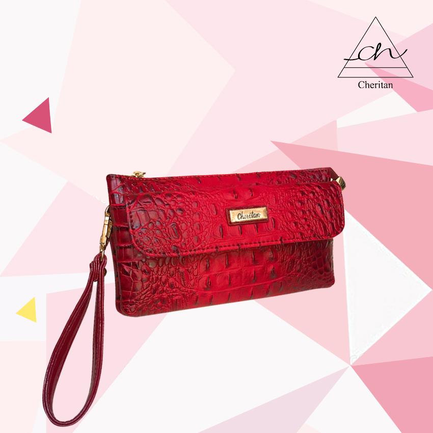 Cheritan กระเป๋าสะพายข้างซิปใบเล็ก รุ่นE7 กระเป๋าสะพาย กระเป๋าแม่ลูก เช ...