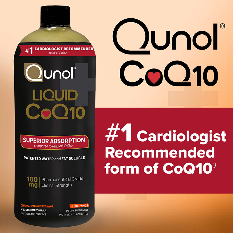 Qunol Liquid CoQ10 100 mg 30.4 Ounces 900ml - chocolate import store ...