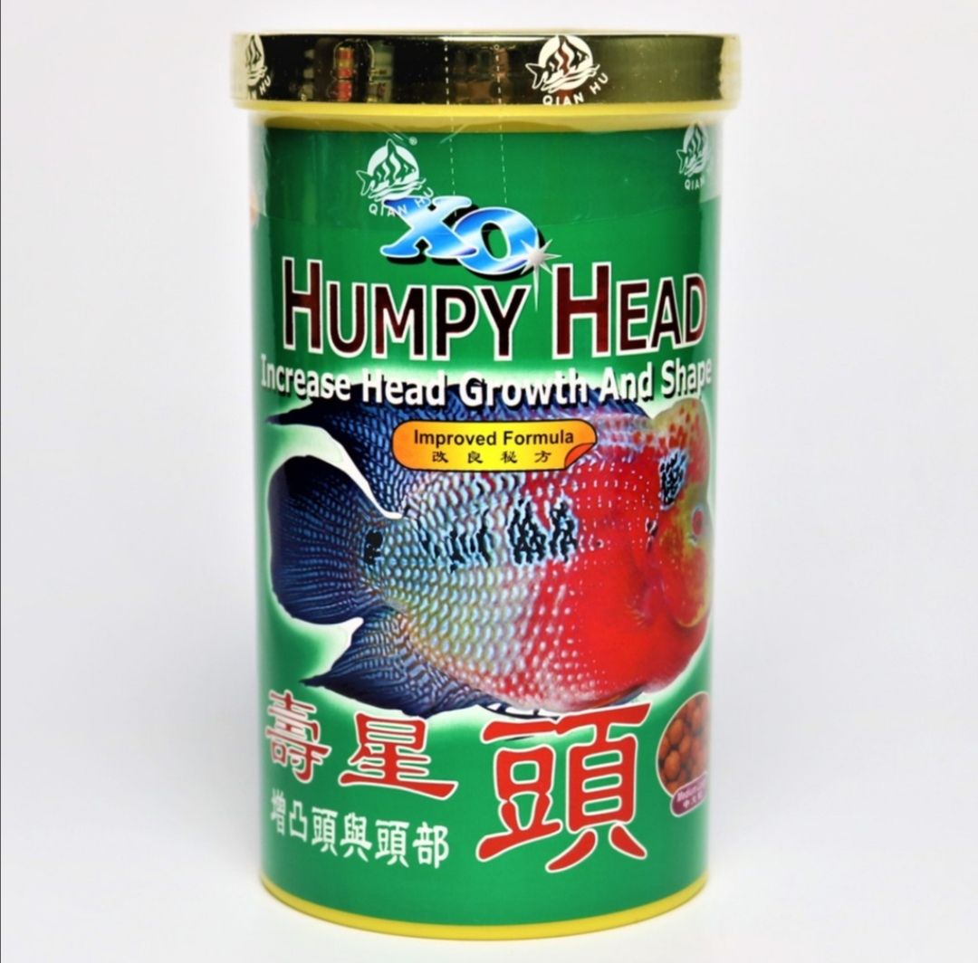 XO HUMPY HEAD 400g.อาหารปลาหมอสี สูตรเร่งโหนก - fish aquarium shop ...