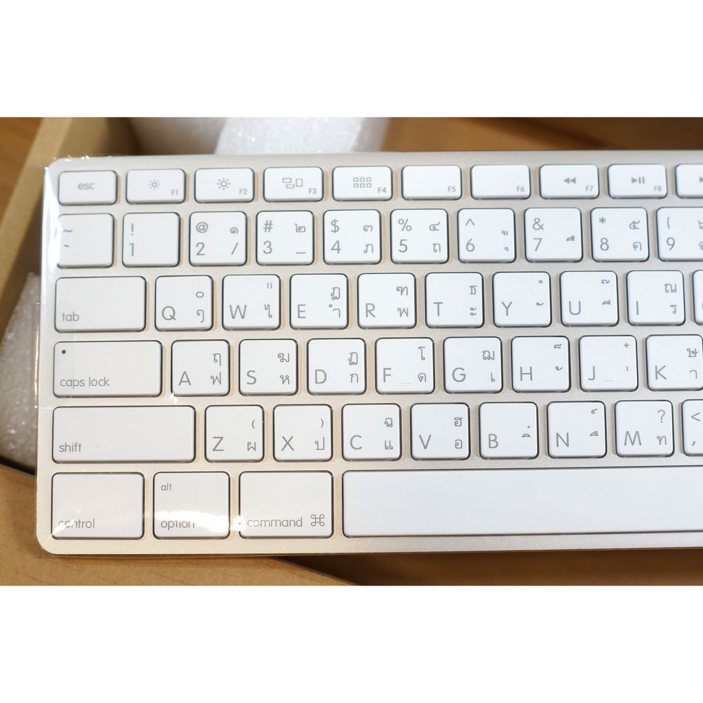 Apple USB Aluminium keyboard with Numeric Keypad Thai/English แท้ๆ ของ ...