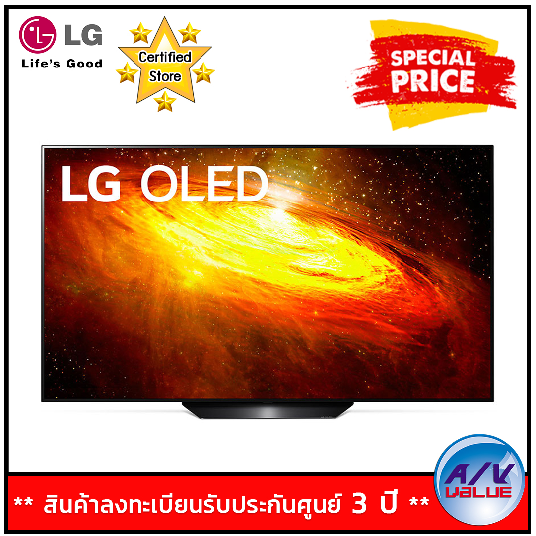 (รับ Cash Back 10%) LG รุ่น OLED 55BX 4K Smart TV ThinQ AI Dolby Vision ...