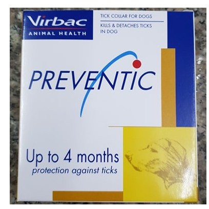 Hot Sale Preventic ปลอกคอกันเห็บหมัก สำหรับสุนัข (ยาว 65 ซม )exp.04/ ...